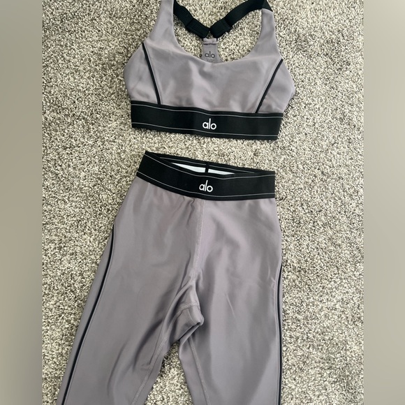 ALO Yoga | Pants & Jumpsuits | Alo Yoga Leggings And Top Set | Poshmark